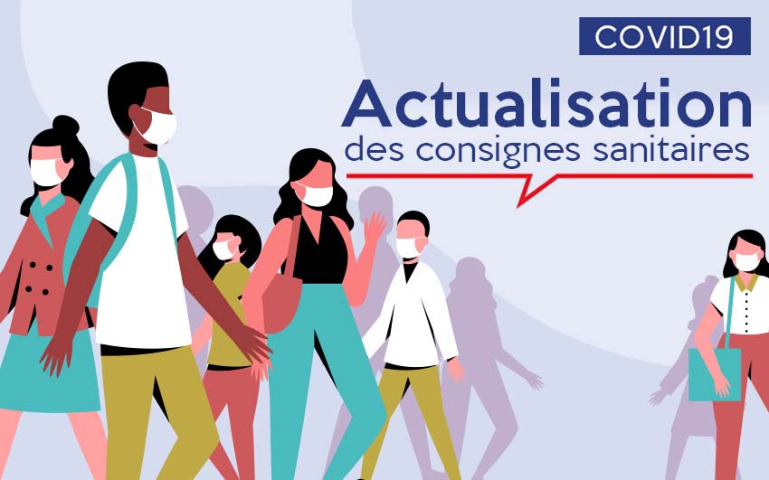 Nouvelles consignes sanitaires COVID19 - ENSICAEN